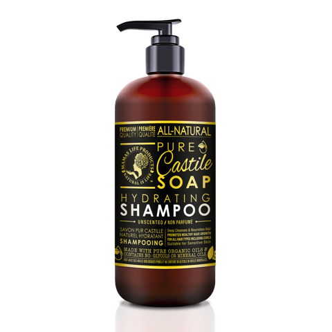 Pure Castile Hydrating Shampoo Unscented